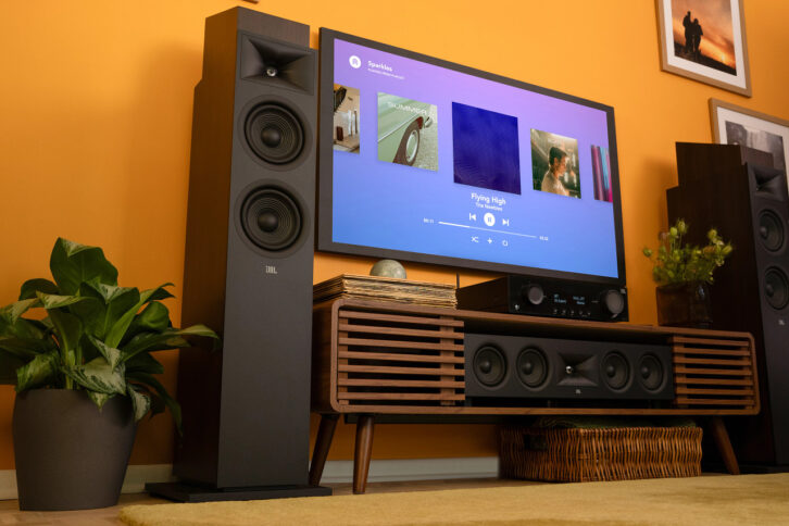 Residential Systems: Tech Showcase — Floorstanding Speakers: JBL Modern ...